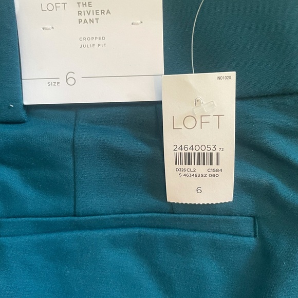 LOFT | Pants & Jumpsuits | Loft The Riviera Pant Cropped Julie Fit ...